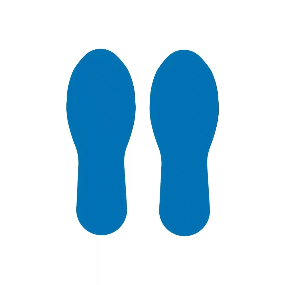FLOOR SIGN "FOOT" BLUE - getoolbox.com